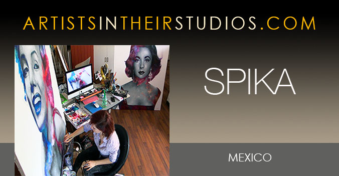 Spika In Her Studio – Artists in Their Studios